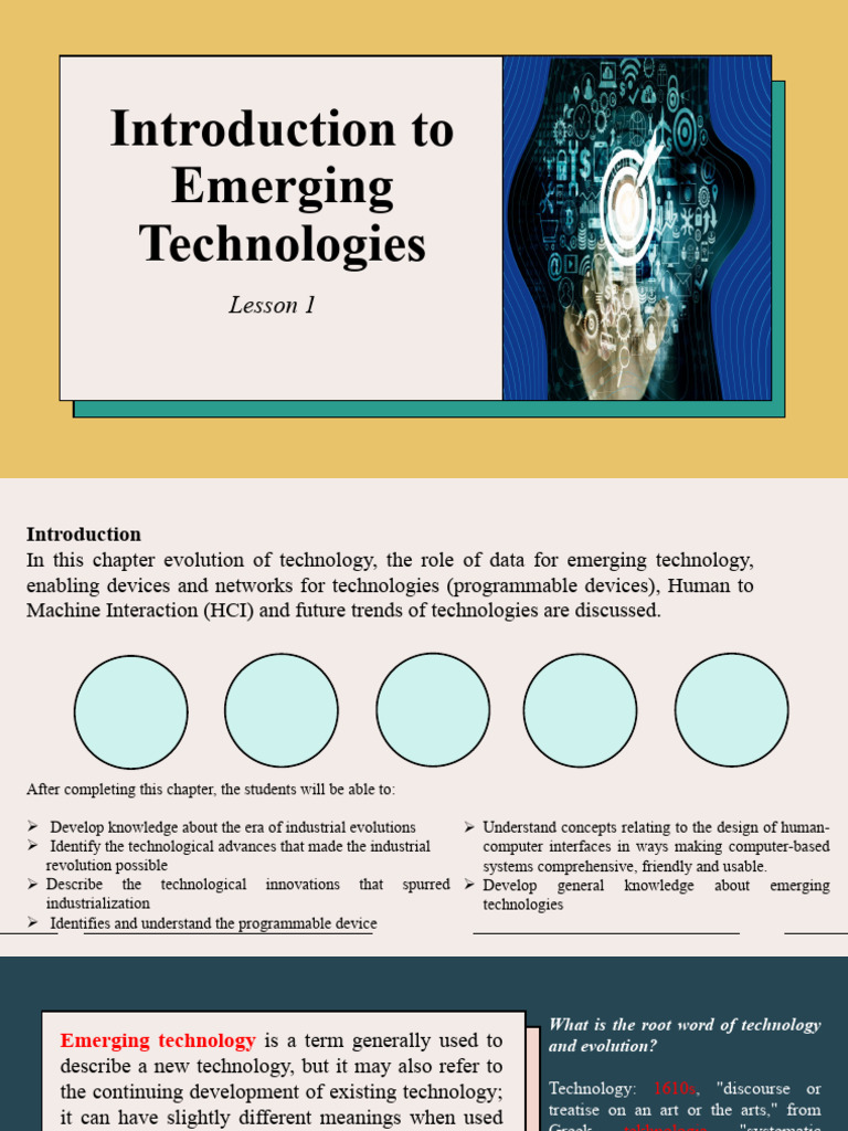 Lesson-1 - Introduction-to-Emerging-Technologies (1) Repaired | PDF ...