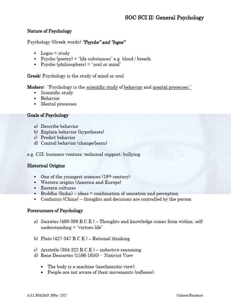 Gen Psych Collated Handouts | PDF | Neuron | Action Potential
