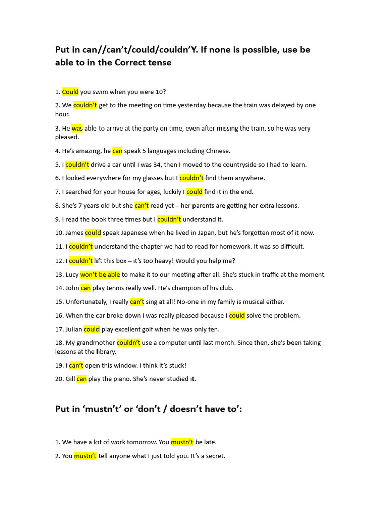 Modals (Teams) | PDF | Language Arts & Discipline