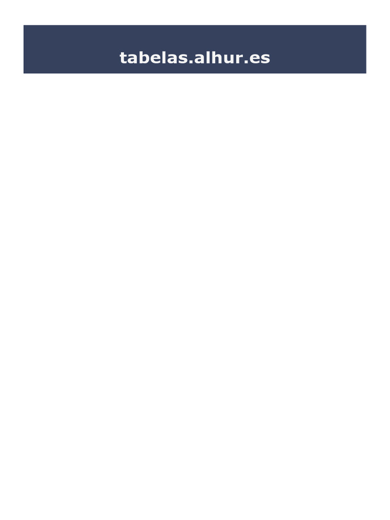 Gerador de Tabelas de Campeonato | PDF