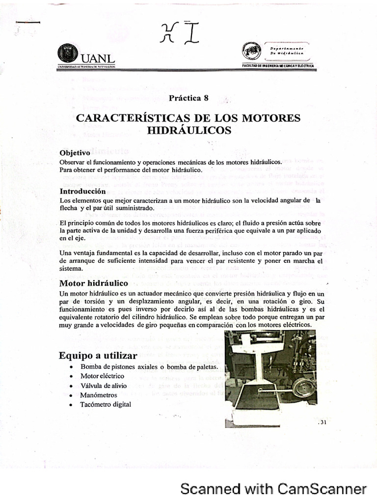 Práctica 8 Potencia Fluida 2024 | PDF