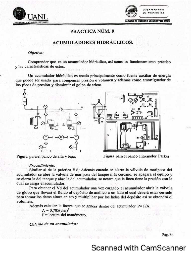 Práctica 9 Potencia Fluida 2024 | PDF