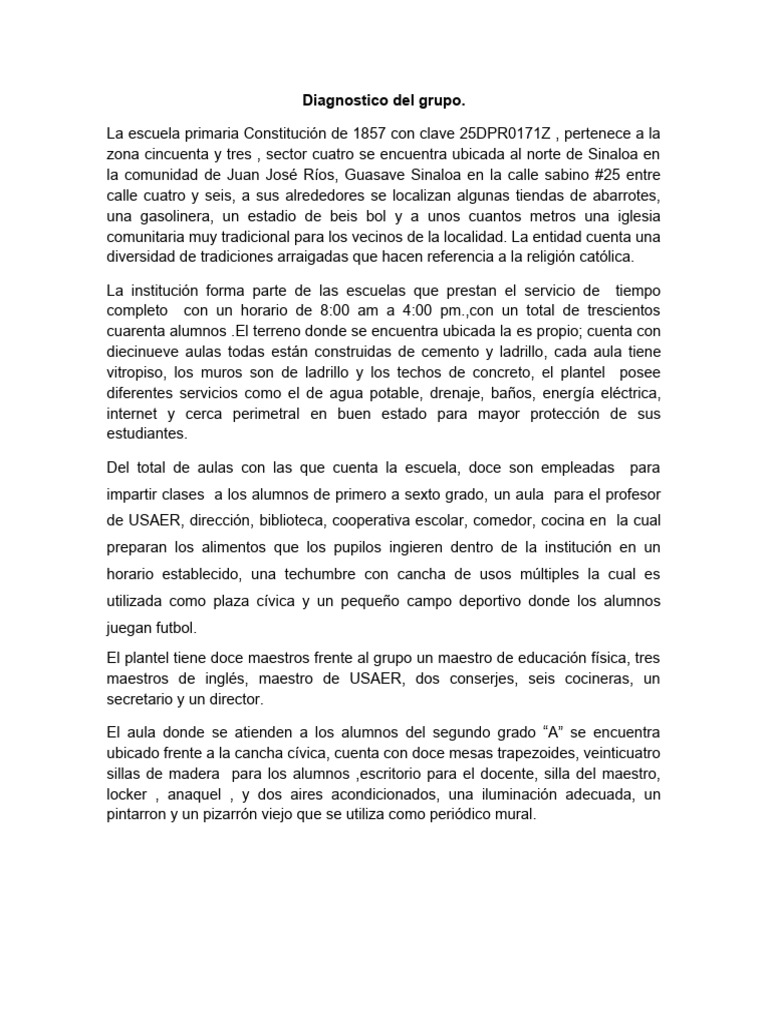 Contexto Interno y Externo | PDF | Aprendizaje