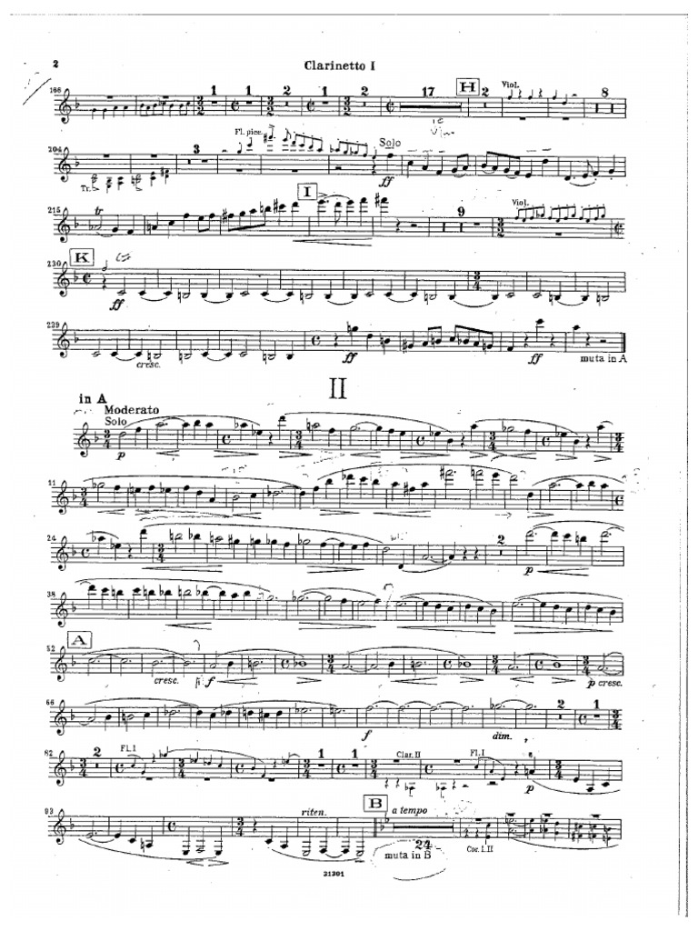 Shostakovich 9 2nd mvt Excerpt | PDF