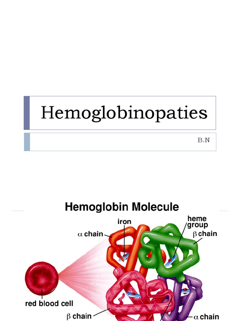 Hemoglobinopathies | PDF | Sickle Cell Disease | Hemoglobin