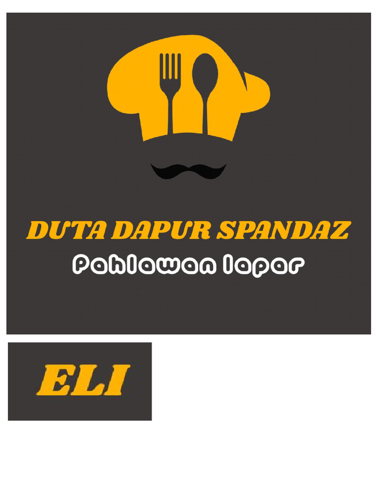 Contoh Ide Logo Stiker Tema Chef | PDF