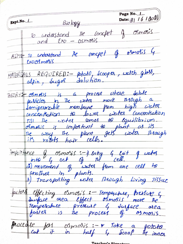Bio Lab Manual 1 | PDF