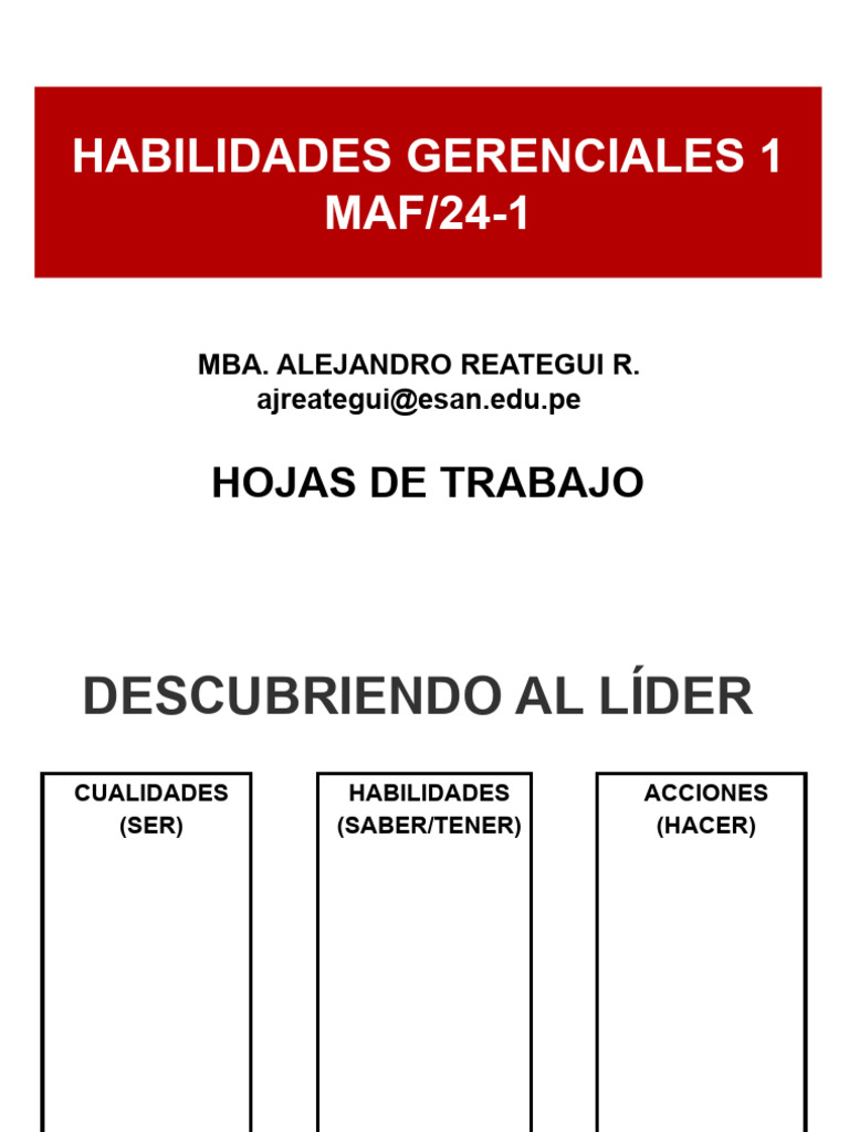 HT Liderazgo Maf | PDF | Psicología Social