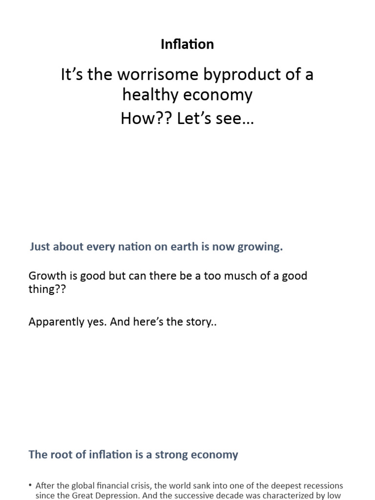 Inflation | PDF | Finance & Money Management | Politics