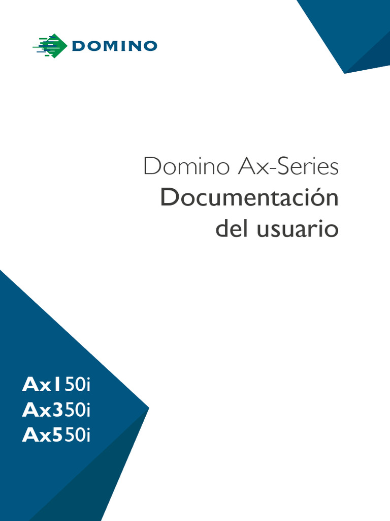 Guía del Usuario para Impresoras Domino AX | PDF | Impresora ...