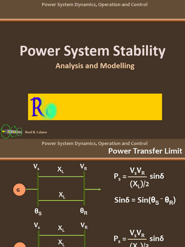 C19E4160 9C8F 492D B33A 9BD9057F4EBB - Module 3 Power System Stability | PDF | Steady State ...