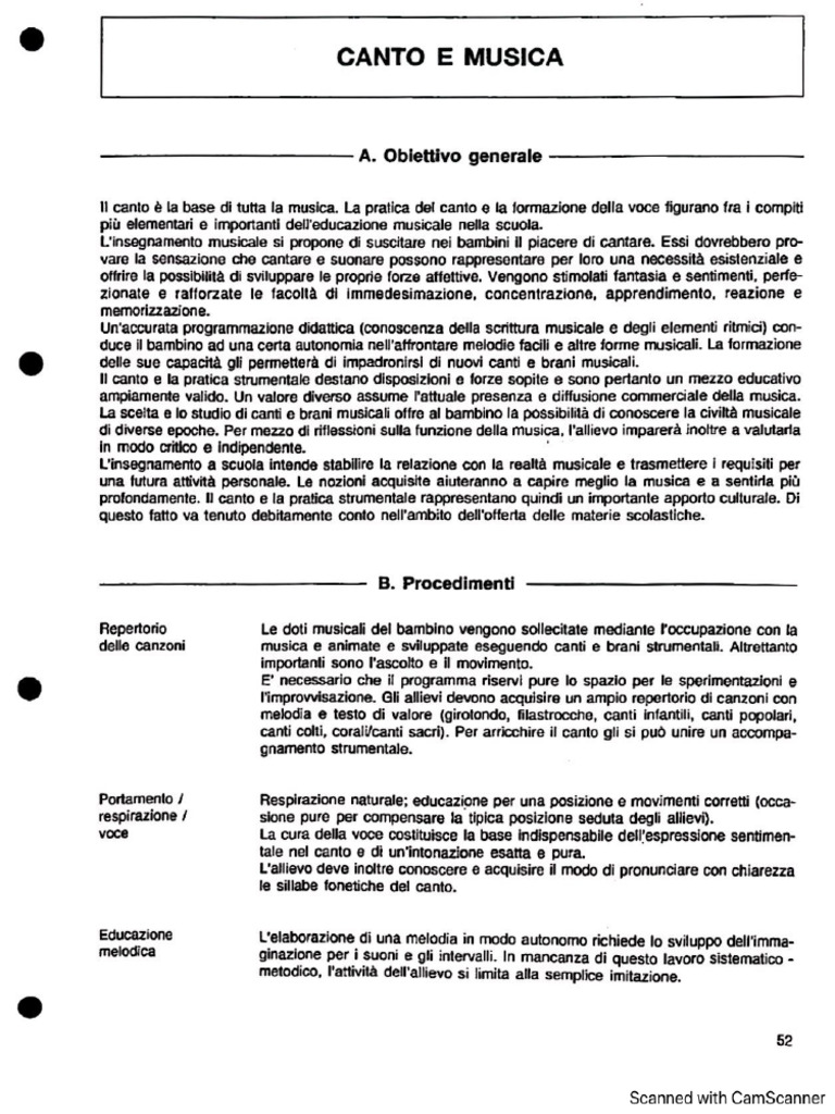 Canto e Musica Per Coro | PDF