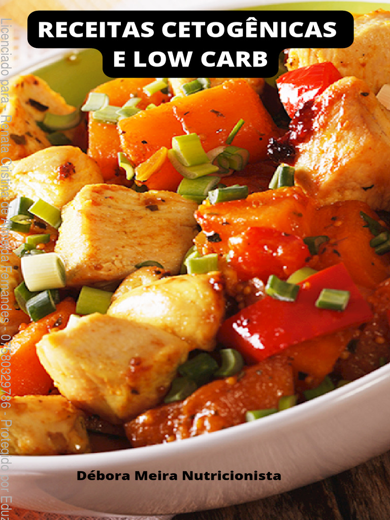 Receitas Almocojantar Cetogenica e Low Carb Da Nutri Debora Meira | PDF | Tomate | Creme de queijo