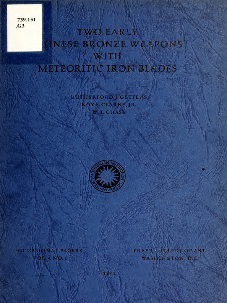 Ancient Chinese Meteoric Weapons | PDF | Science & Mathematics