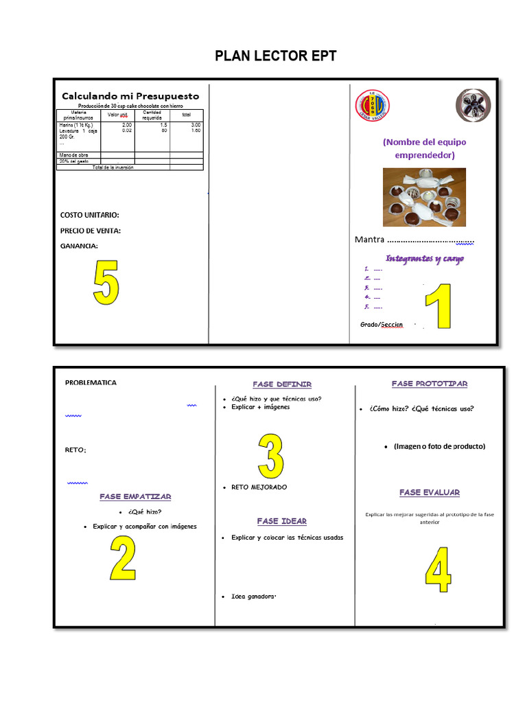 PLAN LECTOR EPT JUNIO 2024 | PDF