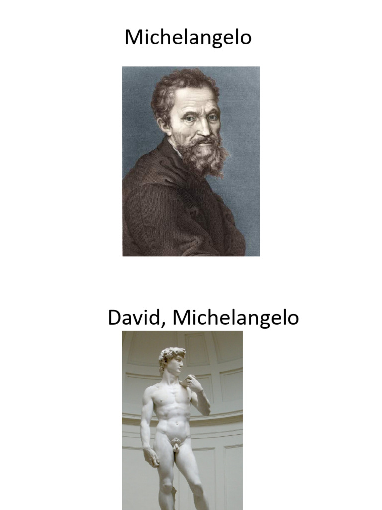 Michelangelo Student Slides | PDF