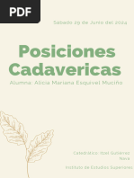 Interpretación Criminalística de Las Posiciones Cadavéricas | PDF ...