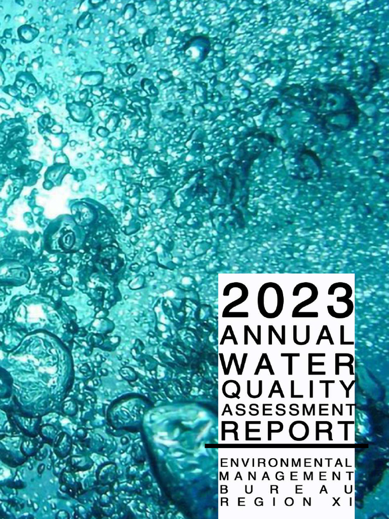 2023 Annual Water Quality Assessment Report Compressed | PDF | Sewage | Water Quality