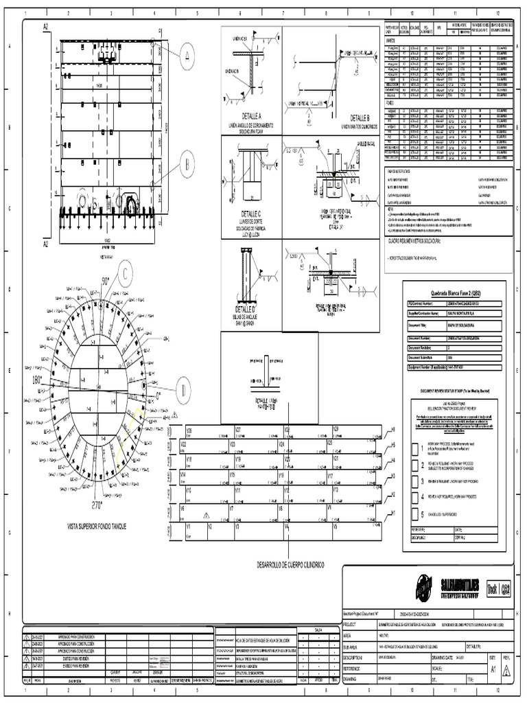 Tabla 3.1.1 25800-470-V133-G00Z-00204_2 Welding Map TK | PDF