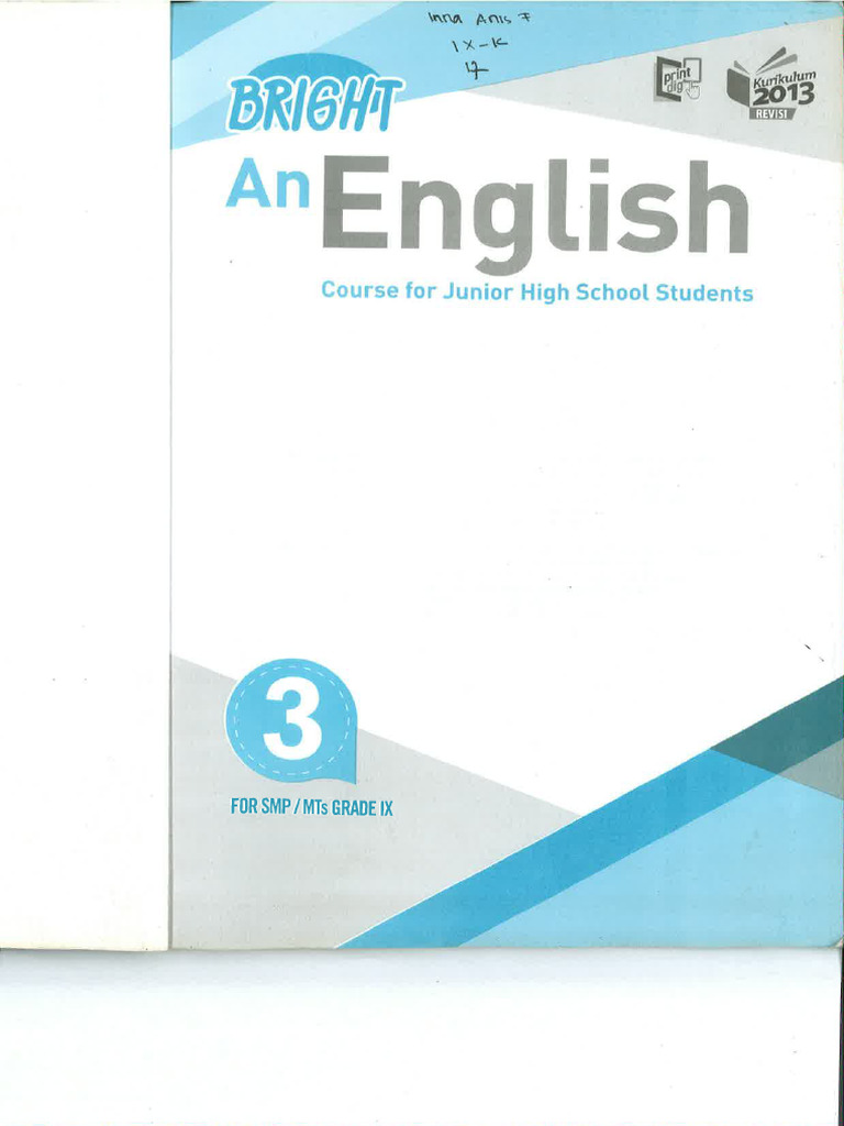 Bing Kels 3 SMP Erlangga | PDF