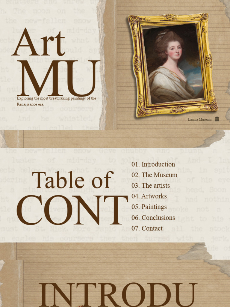Demo Scrapbook Art Museum Presentation | PDF