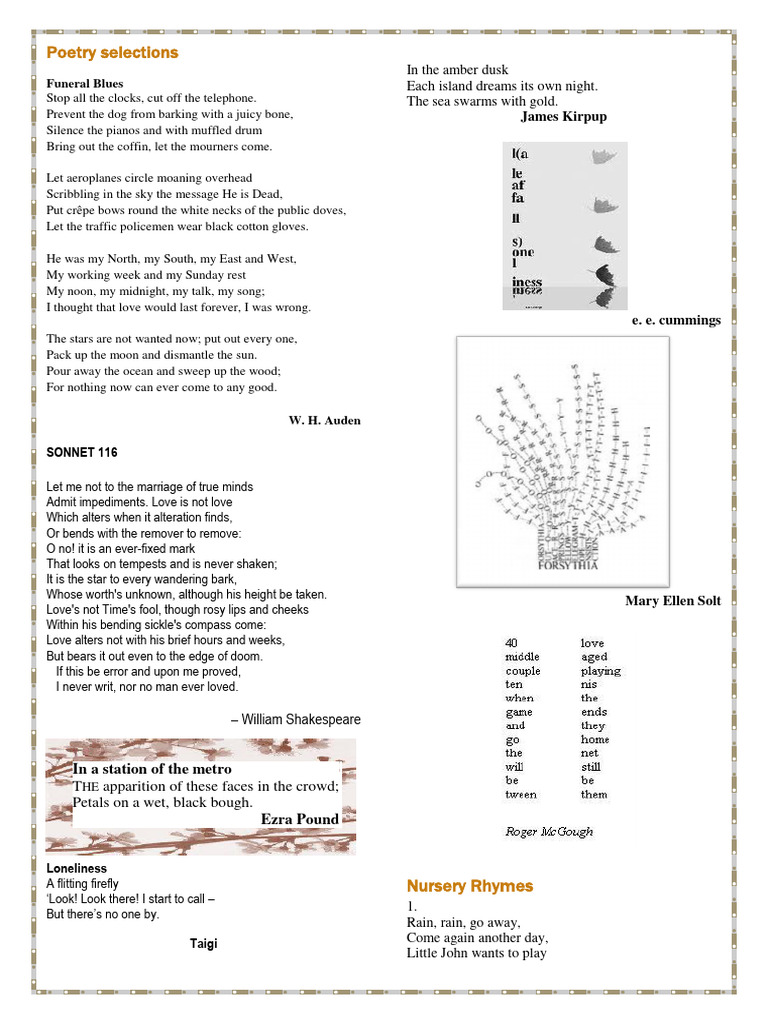 Poetry_selections | PDF