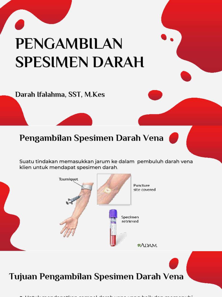 9. Pengambilan Spesimen Darah | PDF