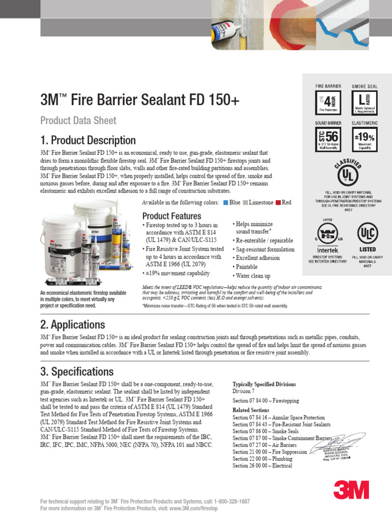 Firedam 150+ Sell Firma GRE | PDF | Building Technology | Materials