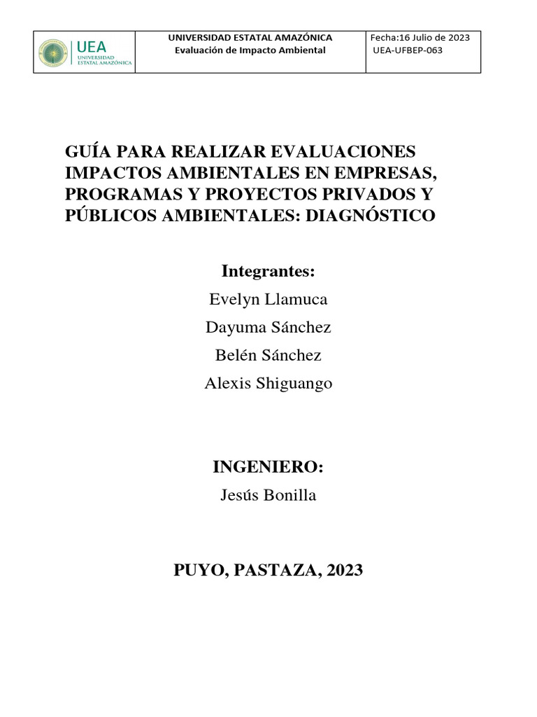 Diagnóstico Del Proyecto | PDF | Residuos | Vertedero