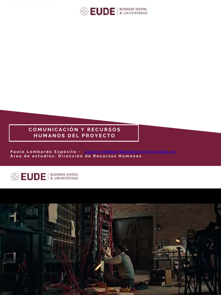 SPV OF COMUNIC RRHH PROYECT Enero 2024 | PDF | Comunicación | Comunicación no verbal