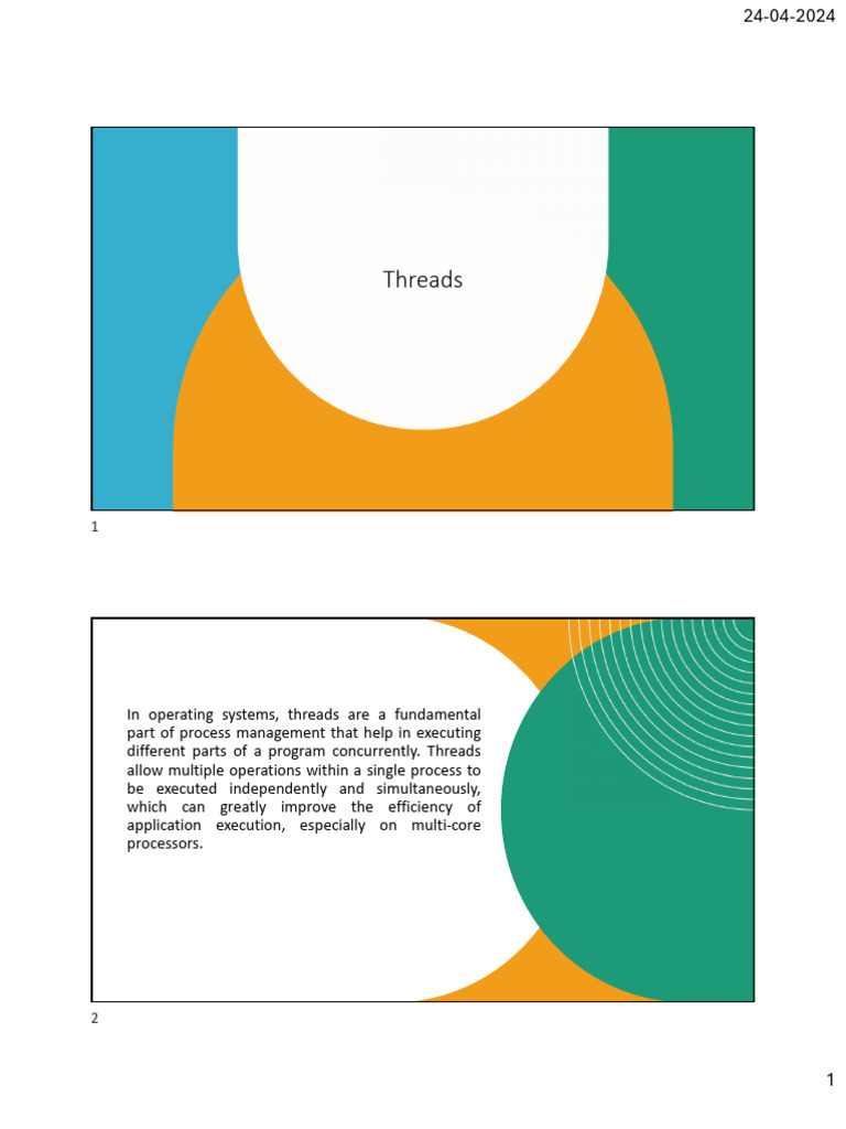 Module 4 & 5 ppt | Download Free PDF | Thread (Computing) | File System