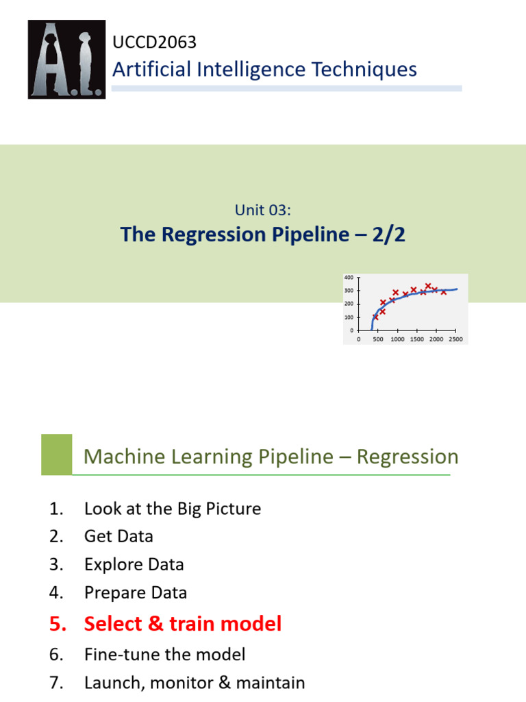 Regression Pipeline in Machine Learning | PDF | Support Vector Machine | Cross Validation ...