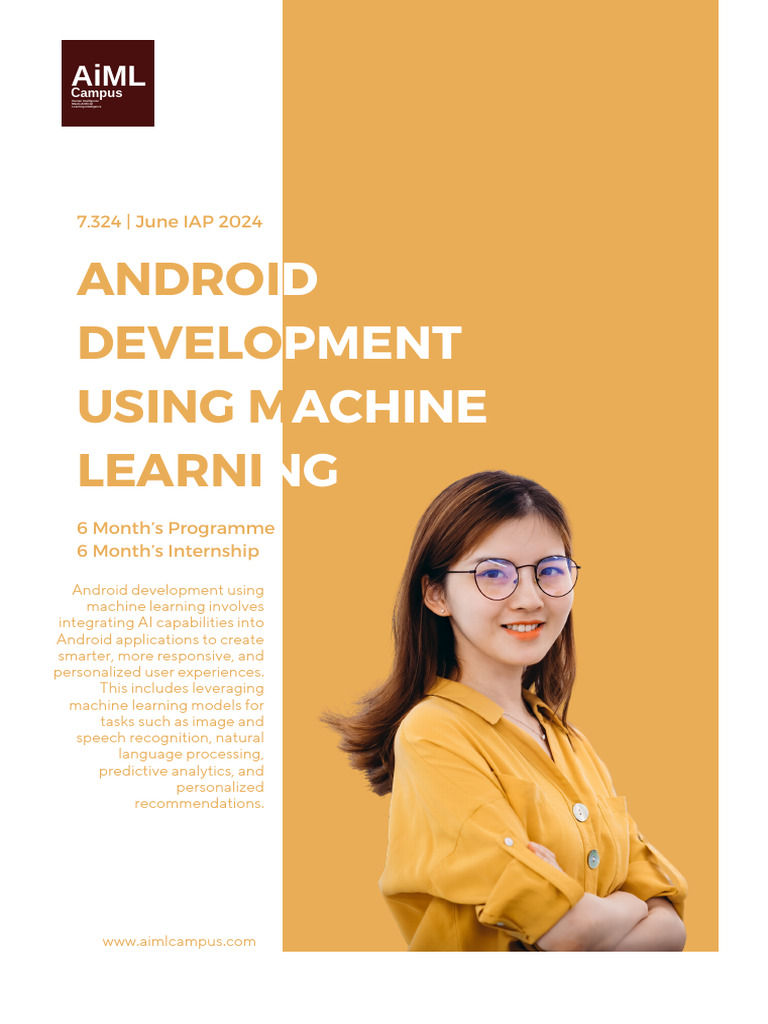 Andriod | PDF | Machine Learning | Android (Operating System)