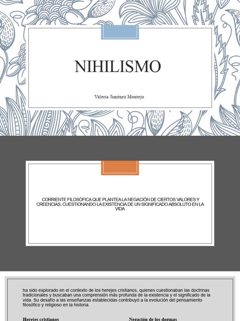 Nihilism o | PDF | Ateísmo | satanismo