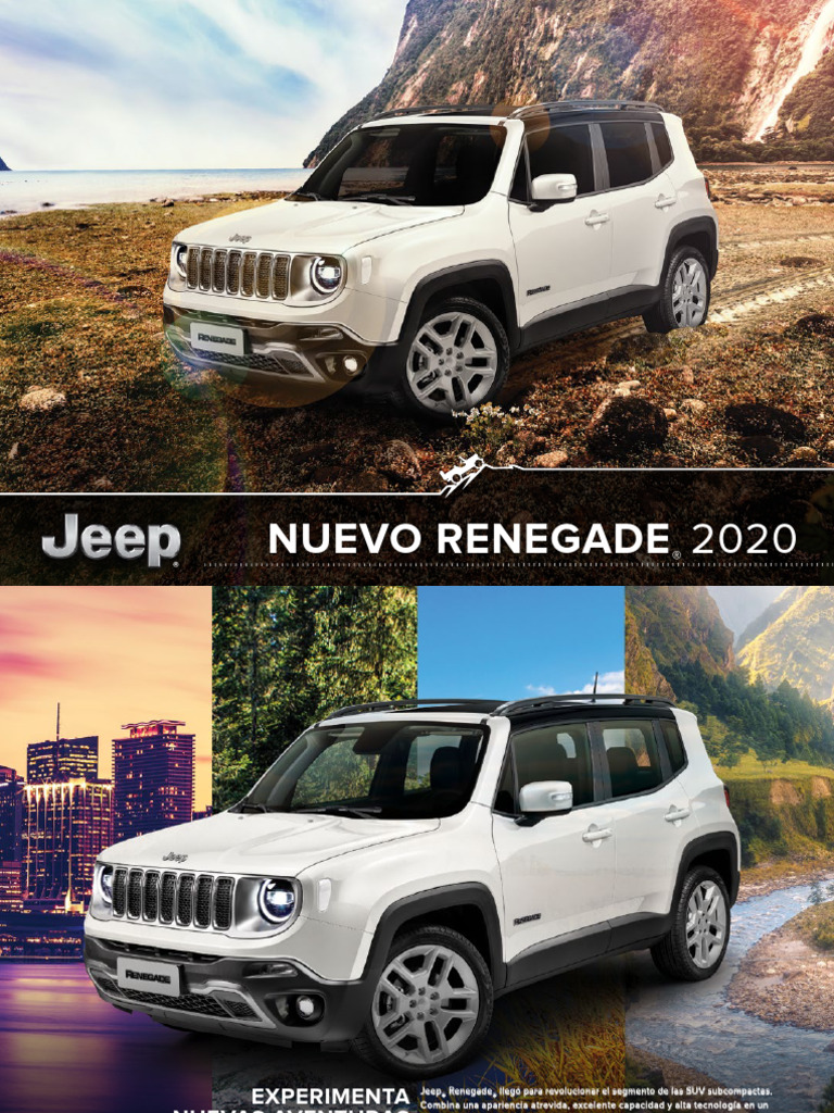 2020 - Ficha Técnica - Jeep - Renegade | PDF | todoterreno | Airbag