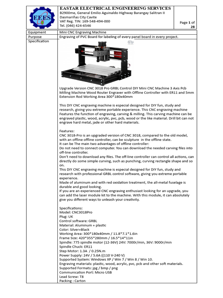 CNC Engraving Machine Guide | PDF | Numerical Control | Engraving