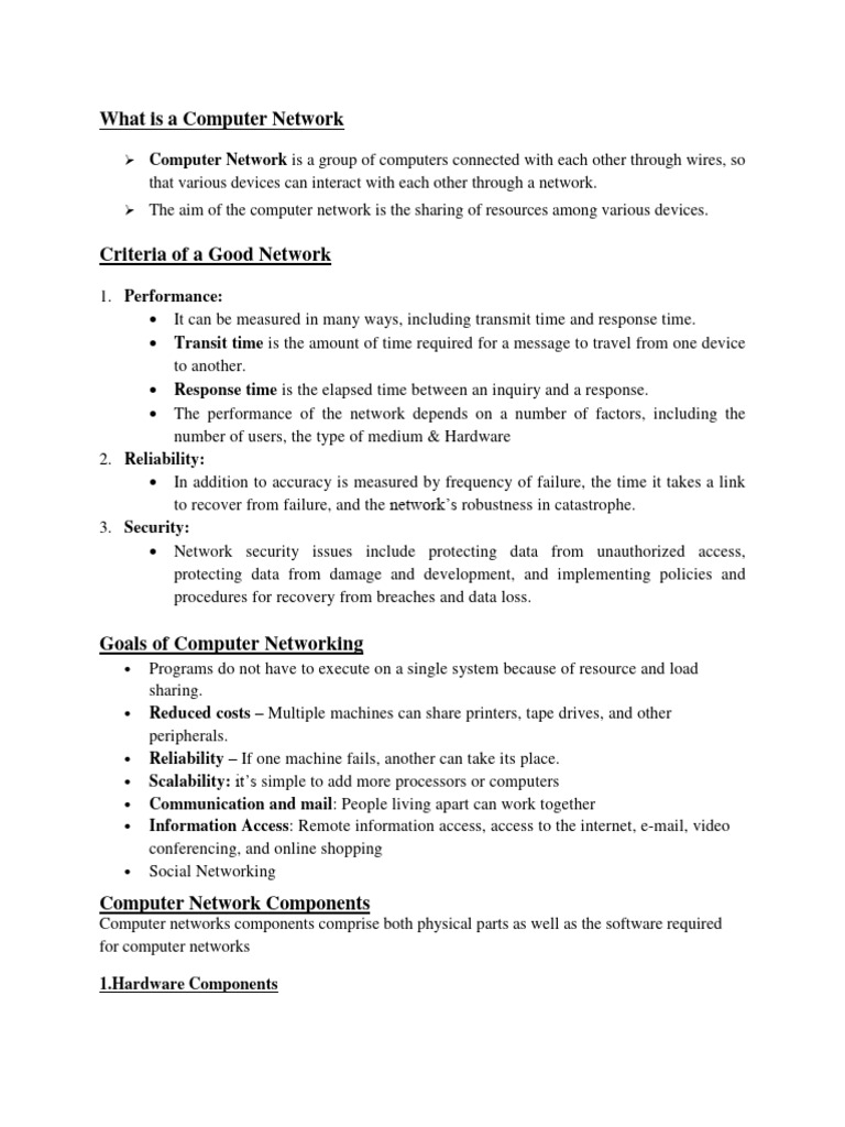 Unit 1 Cn Pdf Network Topology Computer Network