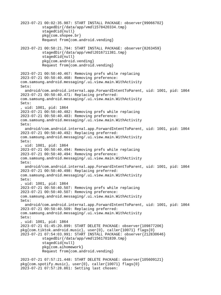 PM Debug Info | PDF | Android (Operating System) | Software PM Debug Info | PDF | Android (Operating System) | Software