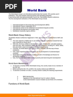 The World Bank Group Organizational Chart English | PDF | World Bank ...