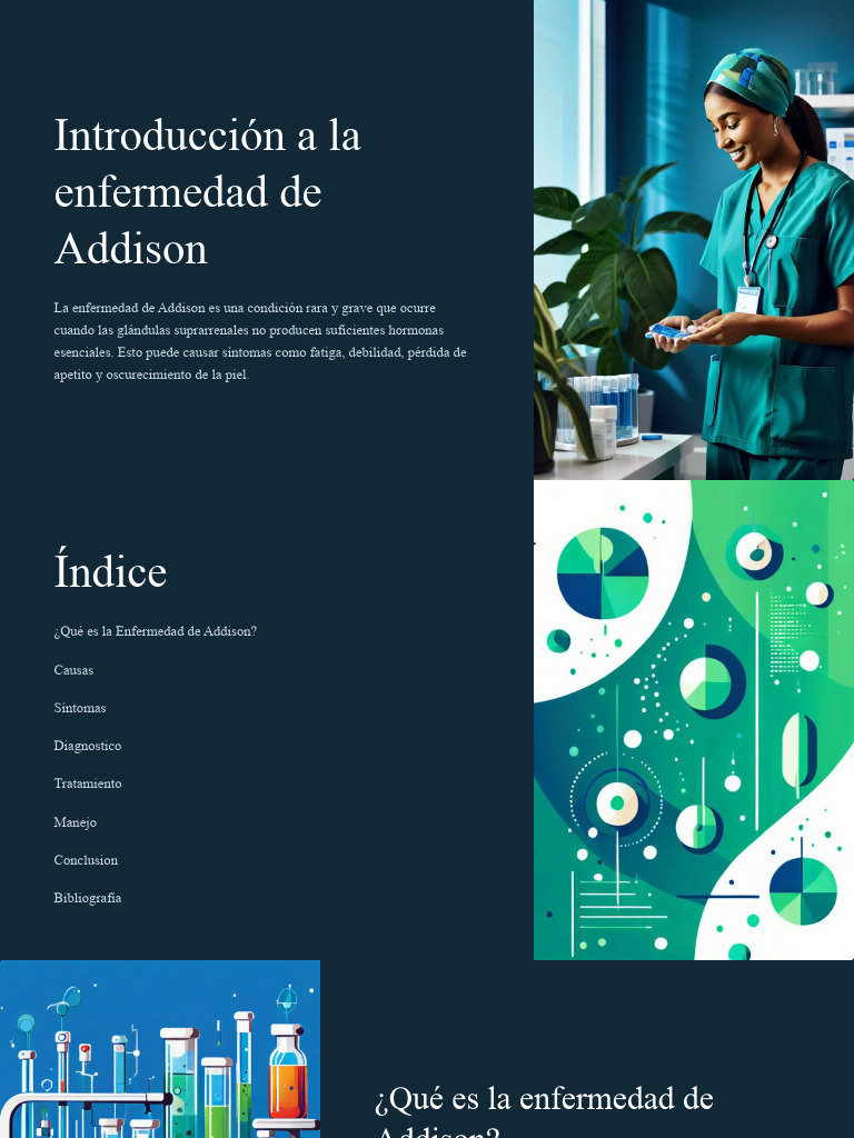 Addison | PDF | Glándula suprarrenal | Glucocorticoides