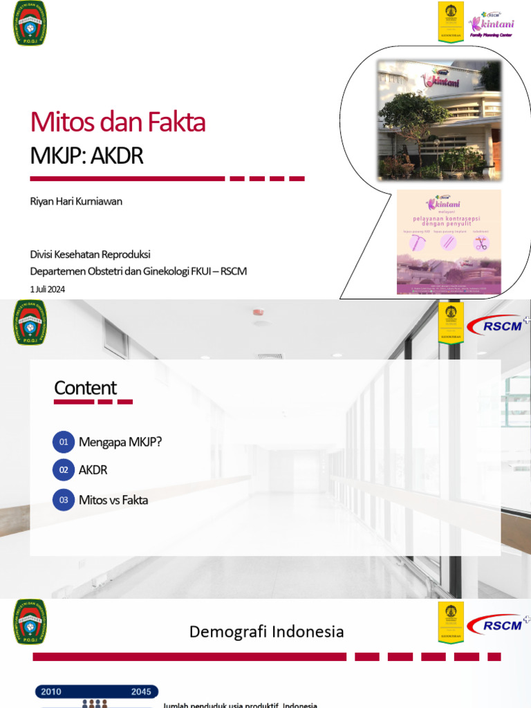 Tanpa Video Mitos Dan Fakta AKDR | PDF | Uterus | Gynaecology