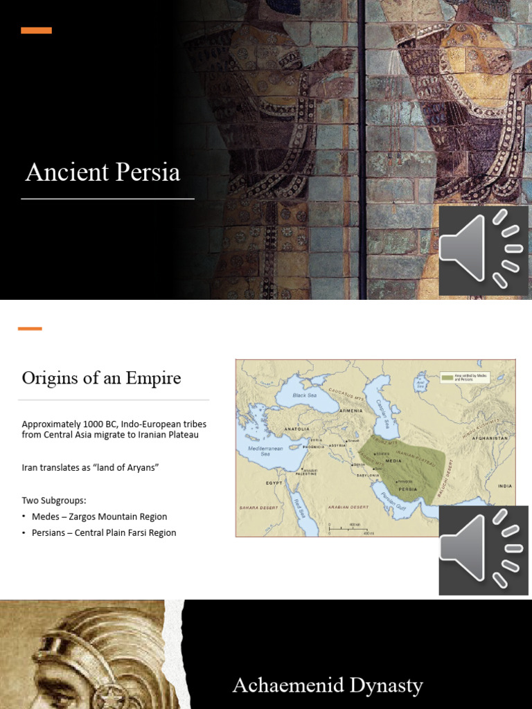 Ancient Persia - Notes | PDF | Zoroastrianism | Achaemenid Empire