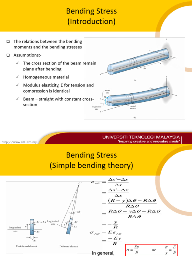 Bending Stress | PDF | Bending | Beam (Structure)