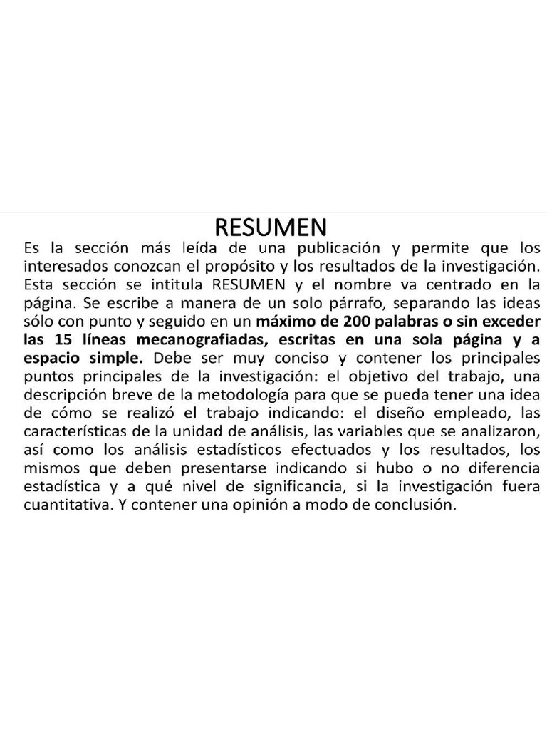 Que Es Un Resumen | PDF