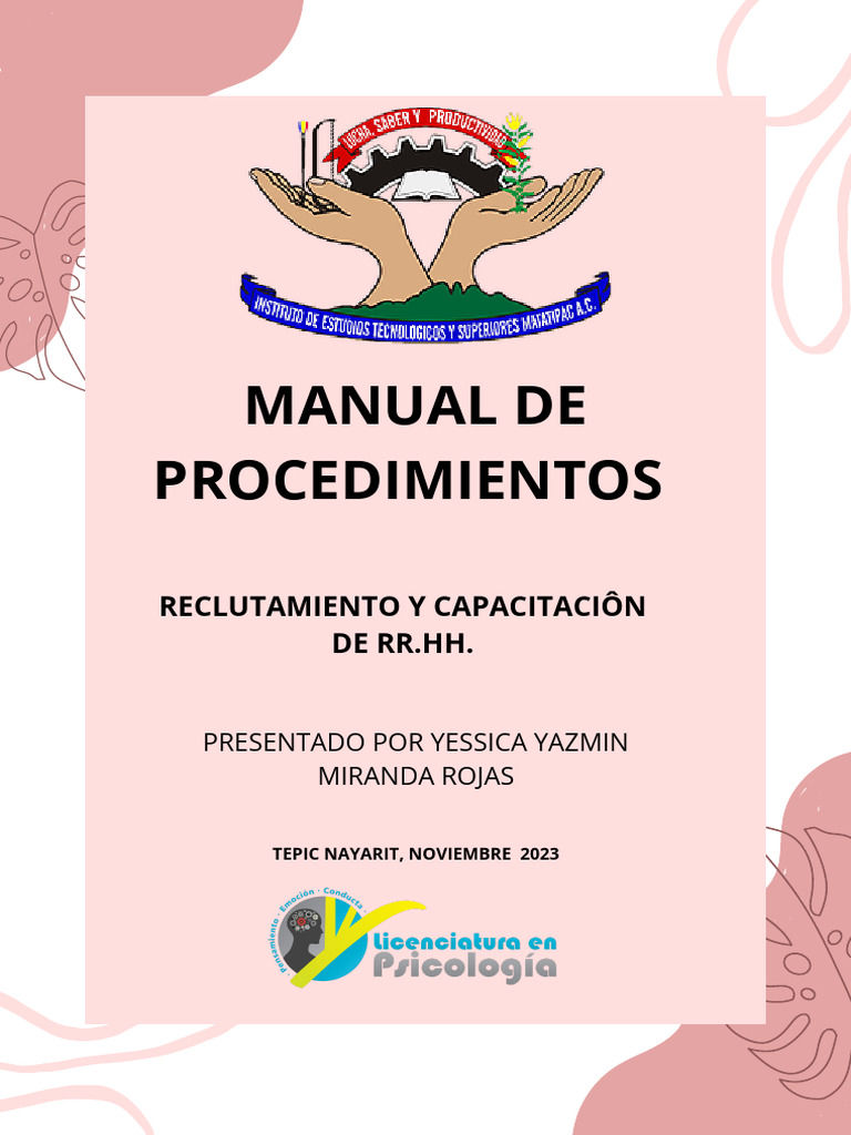 Manual Operativo | PDF | Contabilidad | Auditoría