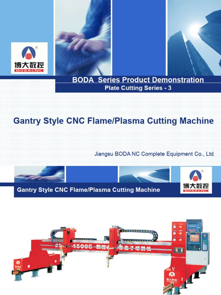 3-PPT-Gantry Style CNC Flame Plasma Cutting Machine (Video-3) | PDF ...