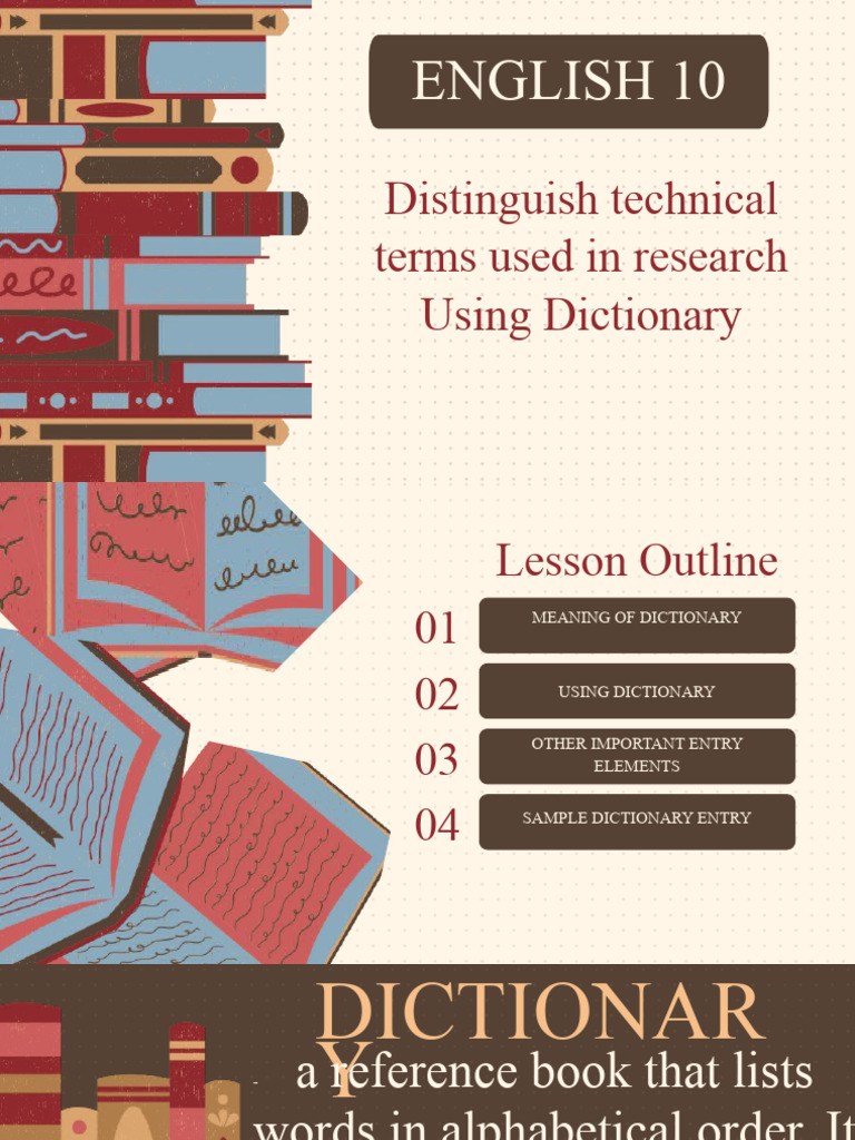 Using Dictionary | PDF | Word | Part Of Speech
