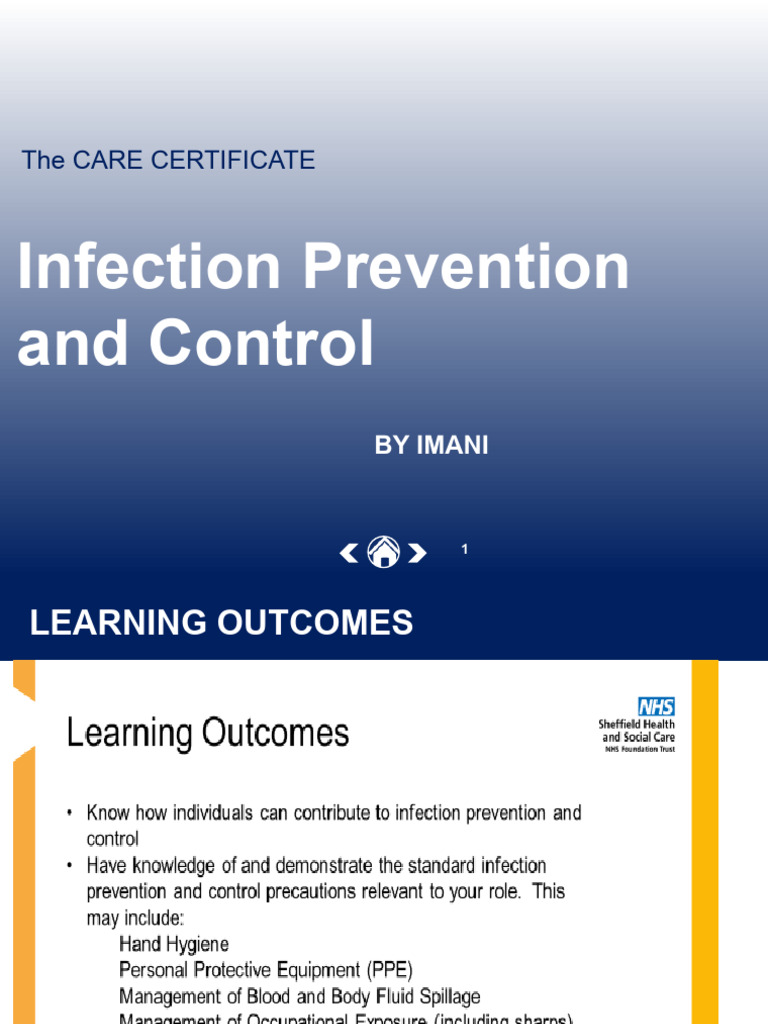 Infection Prevention and Control | PDF | Infection | Hand Washing