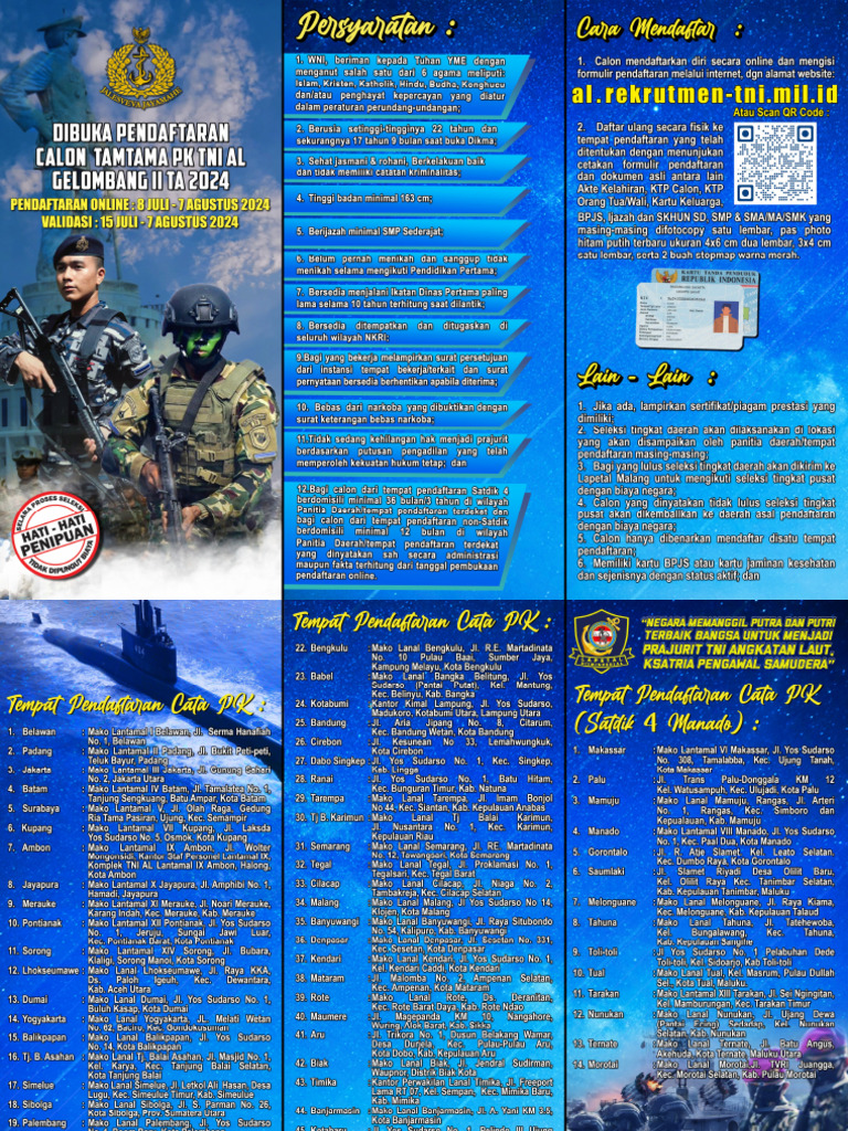 Brosur Cata II TA 2024 | PDF