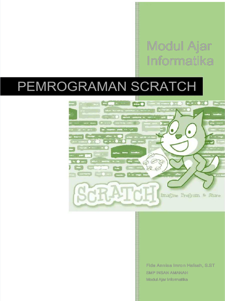 PDF Modul Ajar Tik Pemrograman Scratch Compress | PDF
